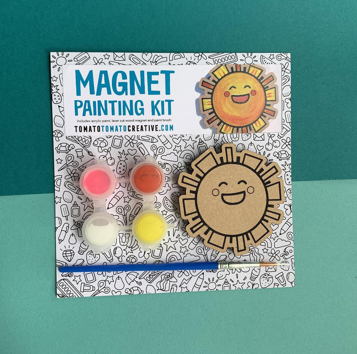 Sun Magnet Painting Kit – tomatotomatocreative